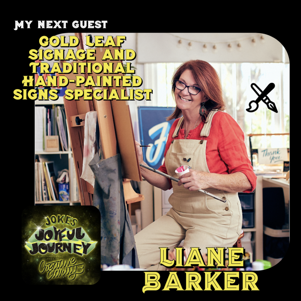 25. Liane Barker - Signwriter - The Green Nib